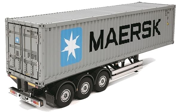 Tamiya Henger 1/14 Container Trailer Maersk - Kit - Elgiganten - Elgiganten