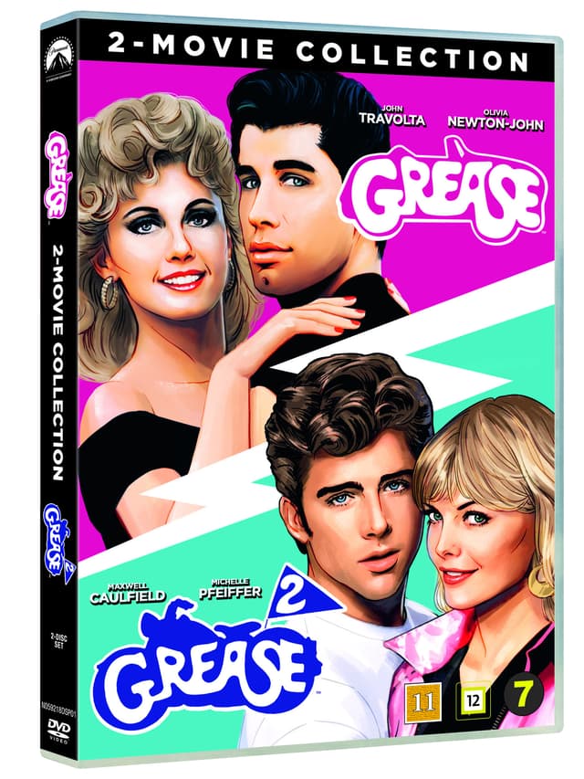 GREASE 1+2 (DVD) - Elgiganten - Elgiganten