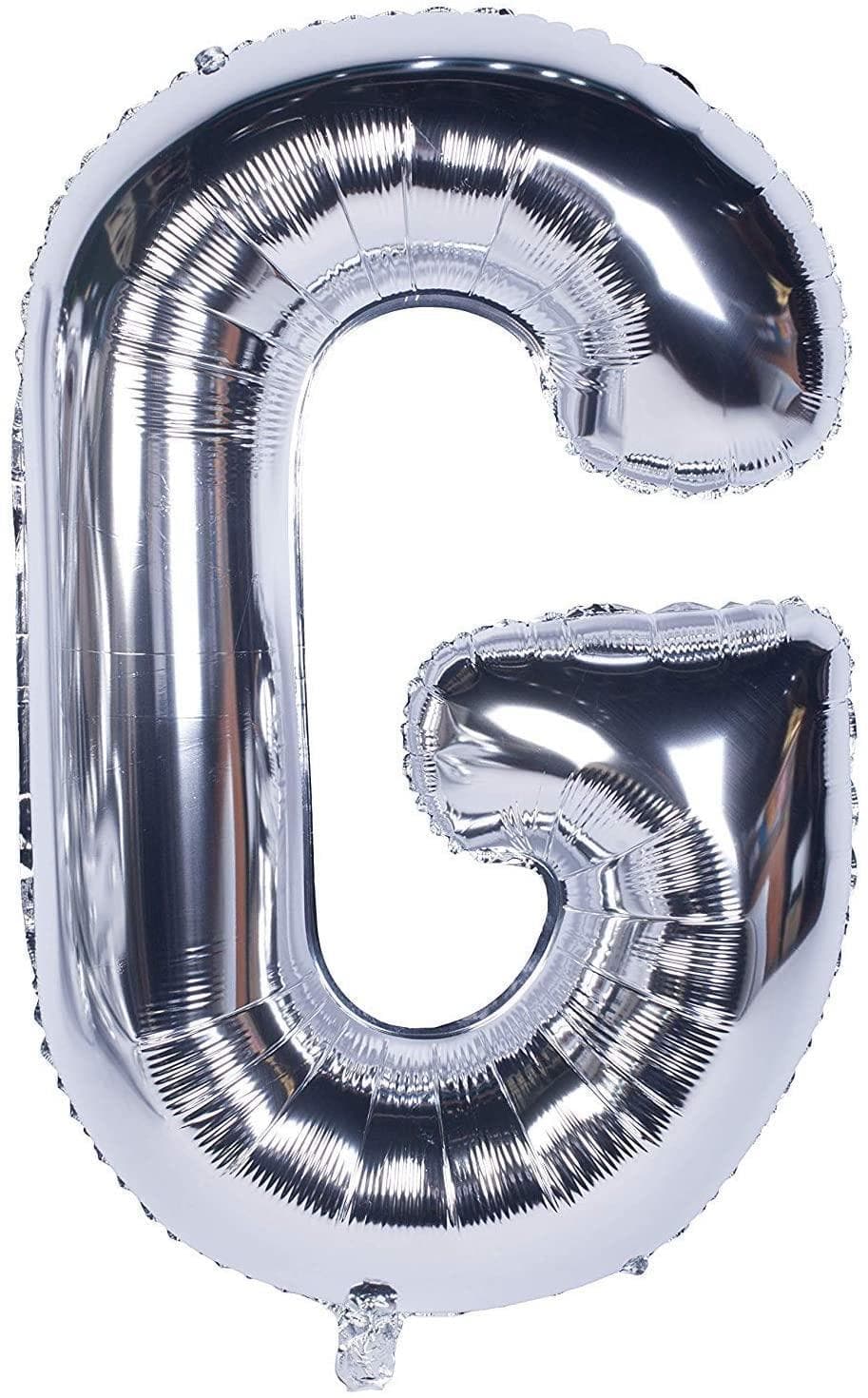 INF Bokstavsballong 53 cm, bokstav G - silver - Elgiganten - Elgiganten