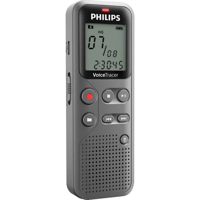Philips DVT1110 Digital Diktafon Inspelningstid (max.) - Elgiganten - Elgiganten