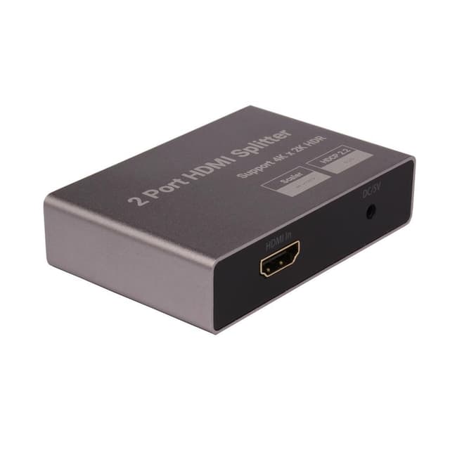 HDMI-switch 1 in 2 ut 2.0 4K 60 HZ Svart | Elgiganten