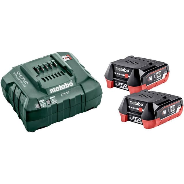 Metabo Basic-Set 12V 2 x LiHD 4.0 Ah 685301000 - Elgiganten