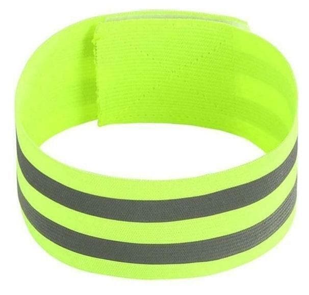 Reflexband 35x5 cm för ankel eller arm, Gul - Elgiganten - Elgiganten