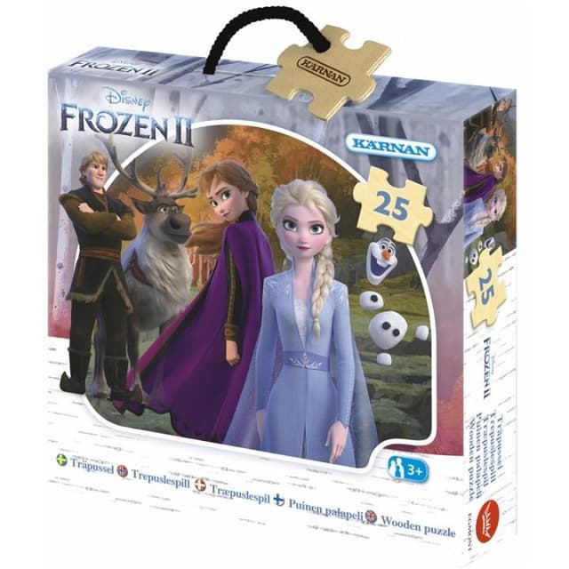 Kärnan Askpussel trä Disney Frozen II - Elgiganten