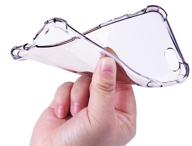 TPU skal Galaxy A70, Transparent Grå - Elgiganten - Elgiganten