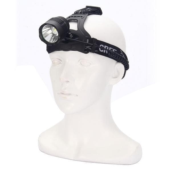 Pannlampa med CREE LED XM-L T6, 1600lm, Svart | Elgiganten | Elgiganten