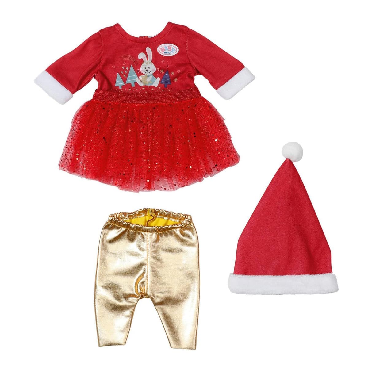 BABY born X-MAS Dress 43cm - Elgiganten