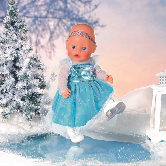 Baby born Princess On Ice Set 43cm - Elkjøp