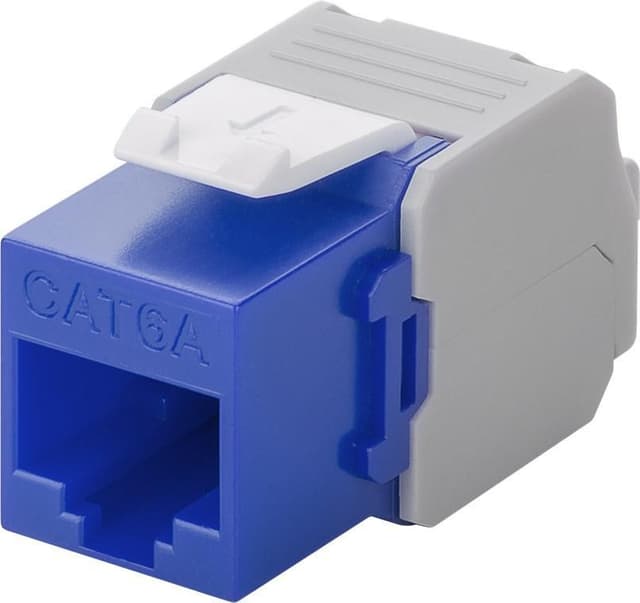 Keystone-modul RJ45 CAT 6A, UTP - Elkjøp