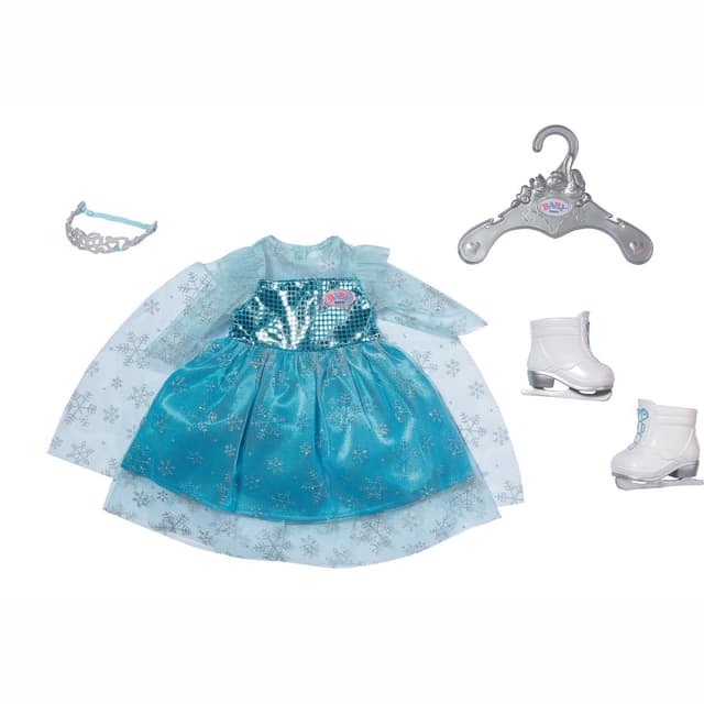 Baby born Princess On Ice Set 43cm - Elkjøp