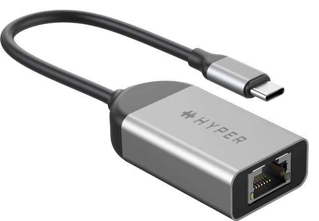 Hyper HyperDrive USB-C til 2,5G Ethernet adapter - Elkjøp | Elkjøp