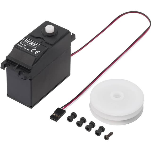Servo til sejlspil Reely Digital-servo Plastic, metalliseret Stiksystem ...