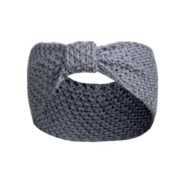 Stickat hårband / pannband Grå - Elgiganten