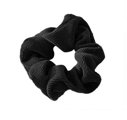 INF Hårtilbehør Scrunchie - svart - Elkjøp