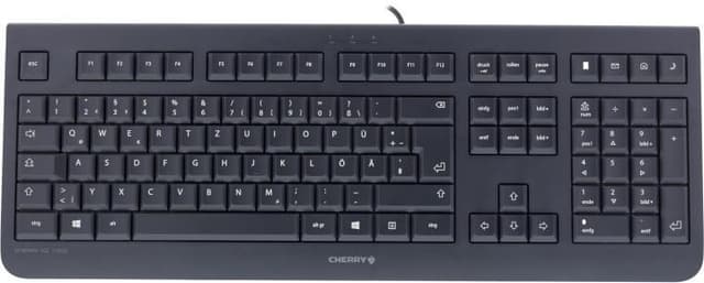 CHERRY KC1000, Nordisk layout, USB, 1,8m kabel, svart - Elkjøp