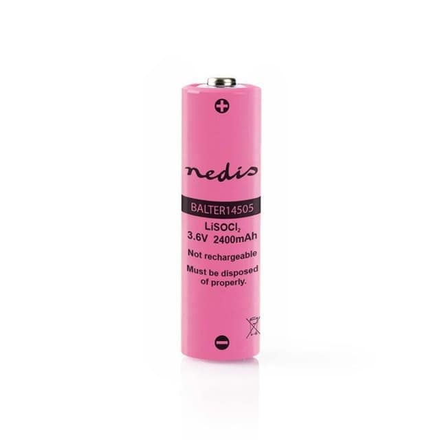 Nedis Litium Tionyylikloridi Paristo ER14505 | 3.6 V DC | 2400 mAh | 1 ...
