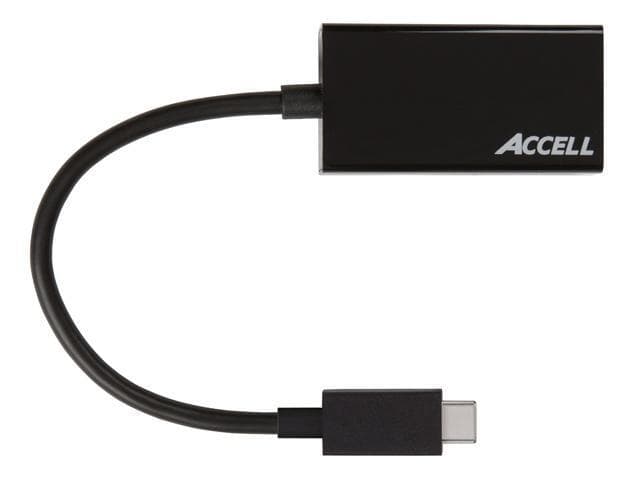 Accell USB-C - VGA Adapter, 2560x1600 i 60Hz, DP ALT mode, 0,15m ...