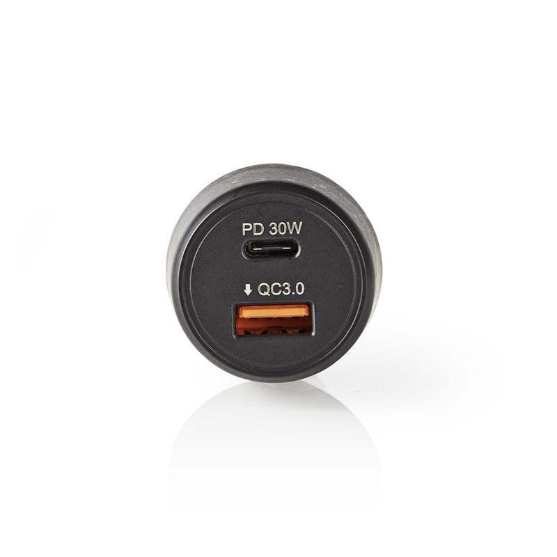 Billader | 3,0 A | USB (QC 3.0) / USB-C | Power Delivery 30 W | Sort ...