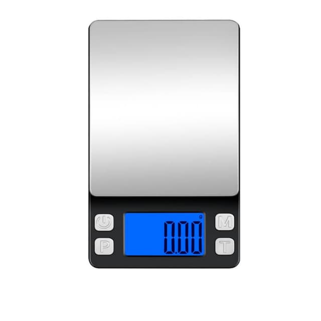 Pieni digitaalinen vaaka 1000g/0.1g Musta - Gigantti