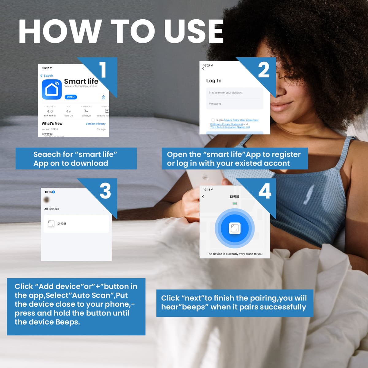 Anti-Lost Key Finder Locator Bluetooth Tracker Rosa - Elkjøp | Elkjøp