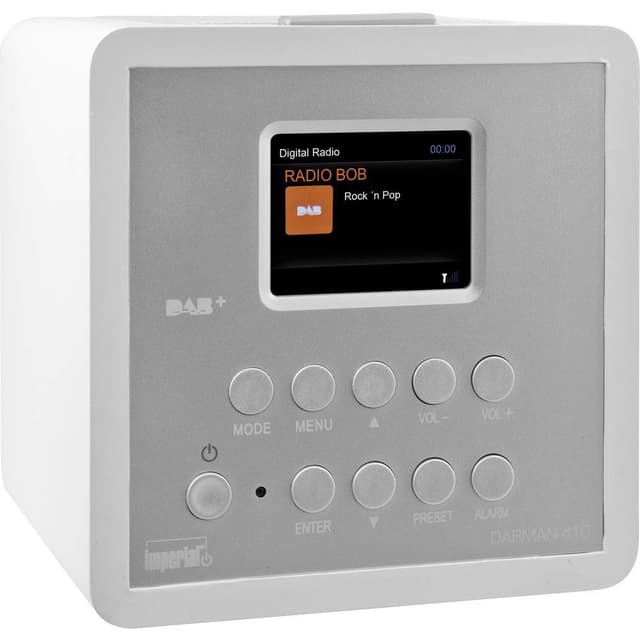 Imperial DABMAN d10 Klockradio DAB+, FM Vit - Elgiganten - Elgiganten