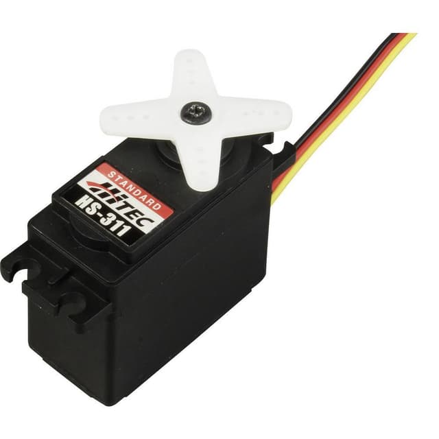 Standard-servo Hitec HS-311 Analog-servo Polyamid Stiksystem JR ...