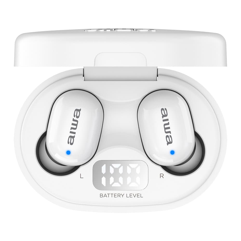 AIWA in-ear True Wireless Headphones White - Elkjøp