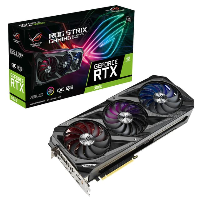 ASUS ROG Strix GeForce RTX™ 3080 OC Edition 12GB | Elgiganten | Elgiganten