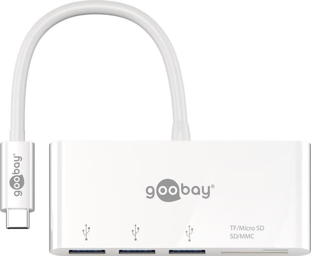 Goobay USB-C™ Multiport-adapter CardReader | Elgiganten | Elgiganten