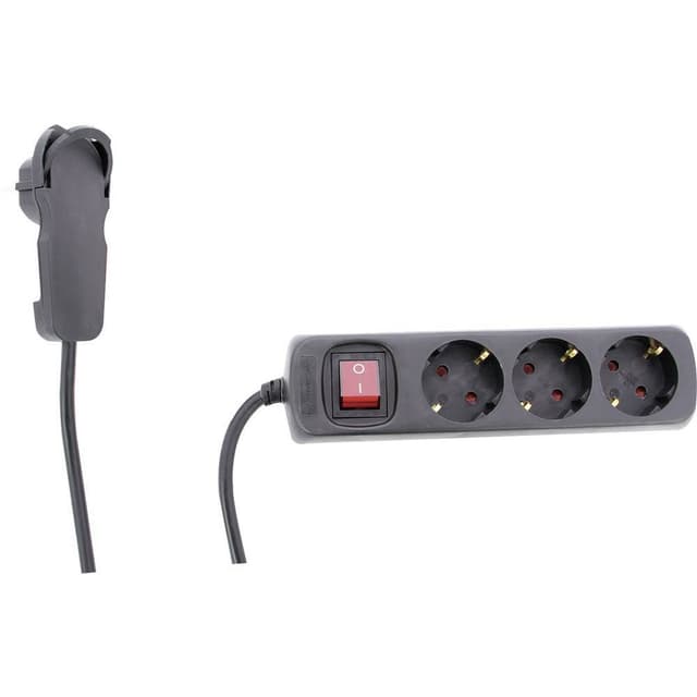 REV 0012326514 Förgreningsdosa med brytare 3x Svart - Elgiganten ...