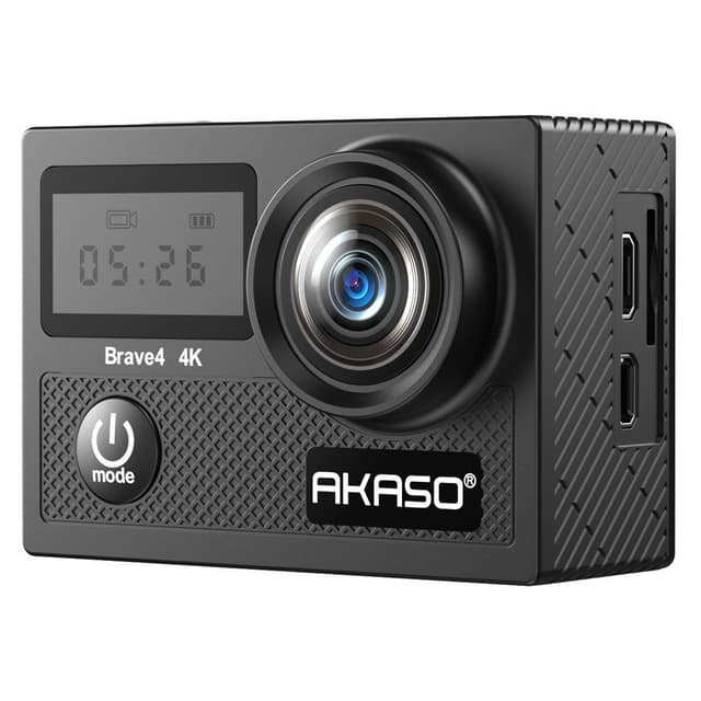 AKASO Brave 4 Ultra HD 4K Wifi action kamera med digital zoom | Elgiganten