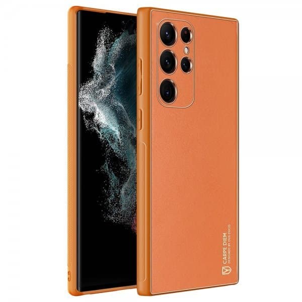 DUX DUCIS Samsung Galaxy S22 Ultra Skal YOLO Series Orange - Elgiganten