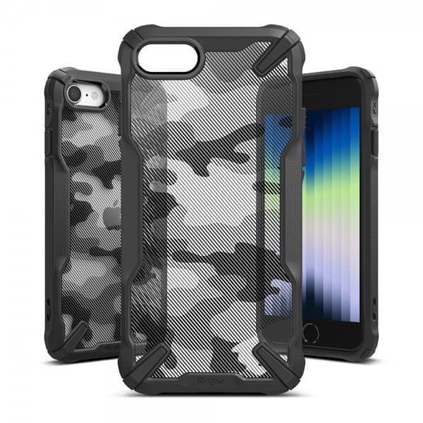 Ringke iPhone 7/8/SE Deksel Fusion-X Camo Black - Elkjøp | Elkjøp
