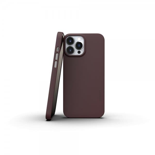 Nudient iPhone 13 Pro Max Skal Thin Case V3 MagSafe Sangria Red - Elgiganten - Elgiganten