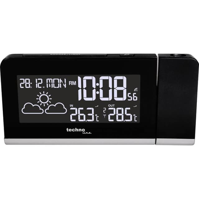 Techno Line Technoline WT 539 DCF Väckarklocka digital - Elgiganten