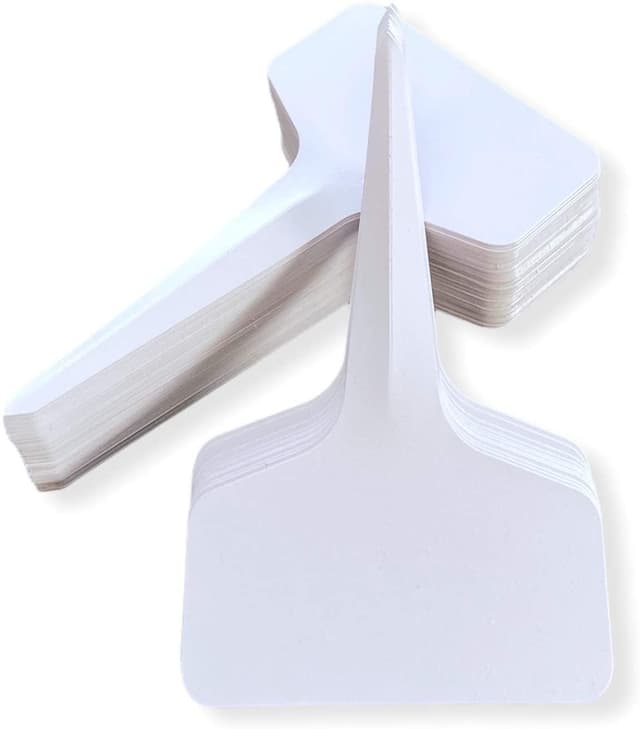Vattentäta växtetiketter PVC 100-pack Vit - Elgiganten - Elgiganten