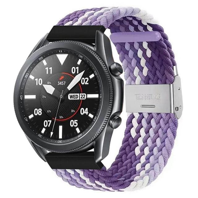 Flätat Elastiskt Armband Samsung Galaxy Watch 3 (41mm) - Gradient pur ...
