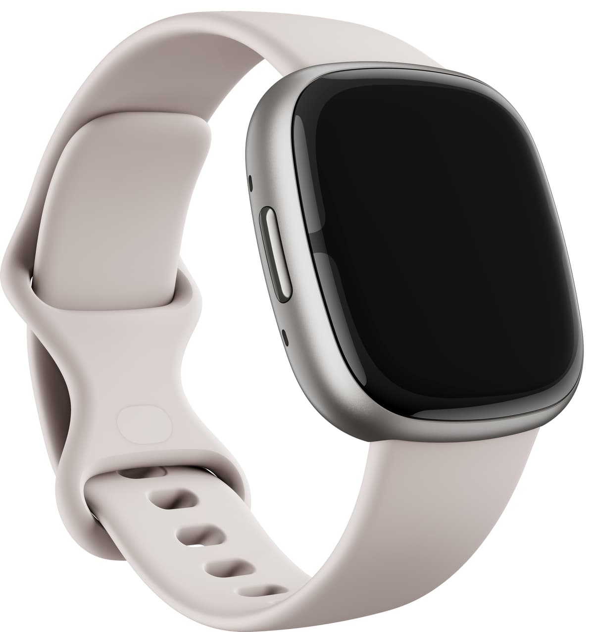 Fitbit Sense 2 älykello (Lunar White/Platinum) - Gigantti