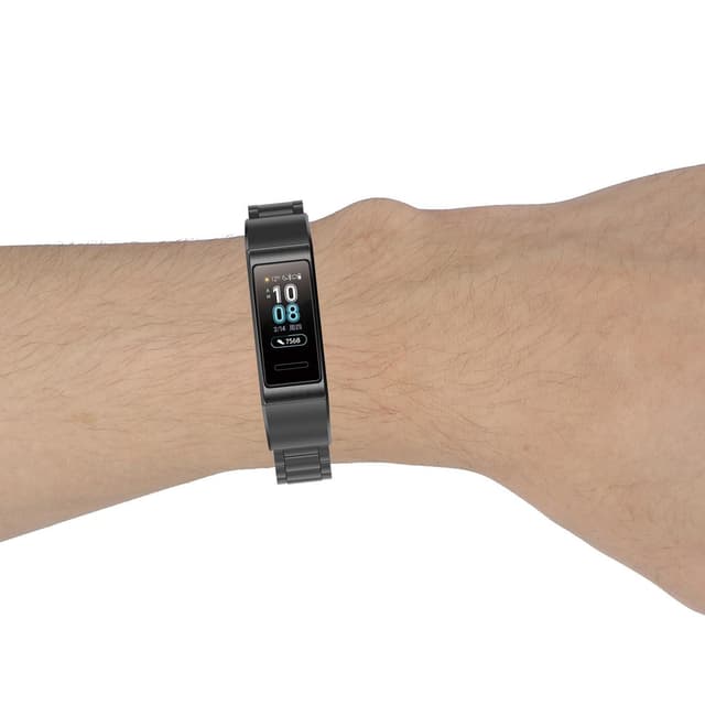 Huawei Band 3/3 Pro/4 Pro armband 5 delar Svart - Elgiganten