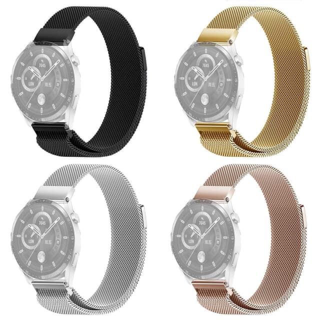 SKALO Milanese Loop till Huawei Watch 3/3 Pro - Svart - Elgiganten