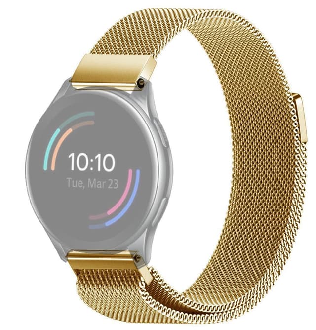 SKALO Milanese Loop till OnePlus Watch - Guld - Elgiganten - Elgiganten