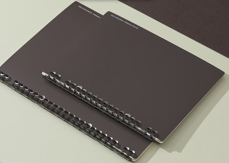 Spiral Notebook A5 60 ark brun - Elkjøp | Elkjøp