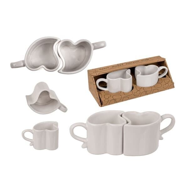 Hjerteformet espressokopp 2-pakning - Elkjøp | Elkjøp