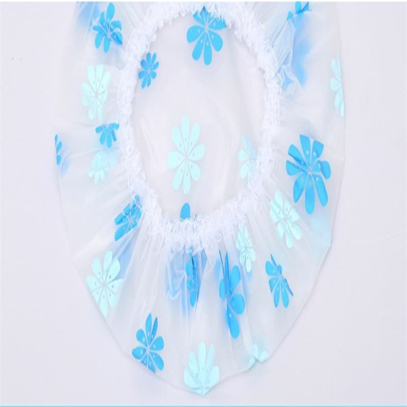 Blomstermønster Dusjhette i plast Blå - Elkjøp | Elkjøp