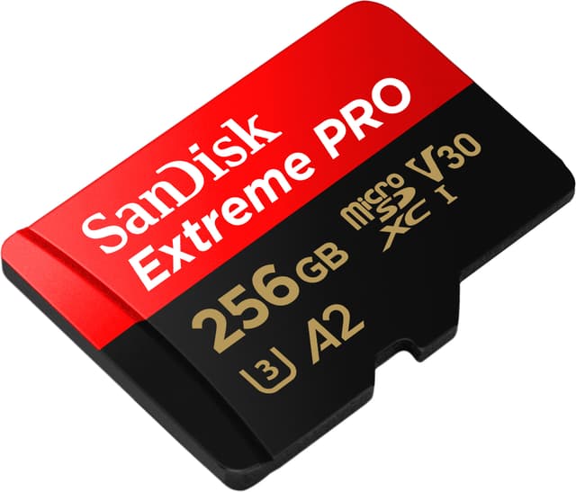 SanDisk Extreme PRO® 256GB microSDXC™ UHS-I-kort med adapter - Elkjøp ...