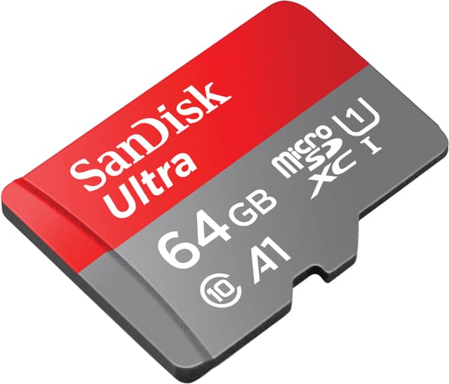 SanDisk Ultra® 64GB microSDXC™ UHS-I kort | Elgiganten | Elgiganten