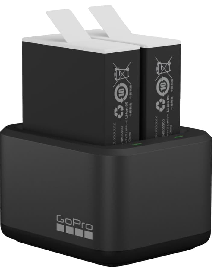 GoPro Dual batterilader + 2 batterier - Elkjøp | Elkjøp