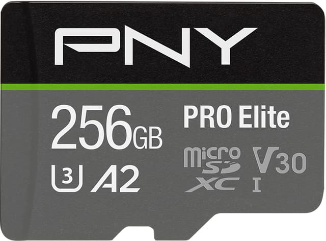 PNY PRO Elite microSD Flash Memory Card Class 10 UHS-I, U3, A2, V30 ...