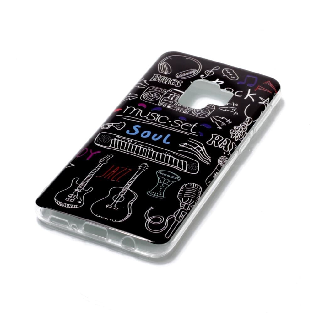 MTK Samsung Galaxy S9 SM-G960 TPU Marmor - Musikkinstrumenter - Elkjøp