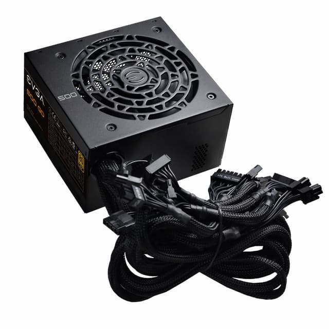 EVGA 100-GD-0500-V2 strømforsyningsenhet 500 W 24-pin ATX ATX Sort ...